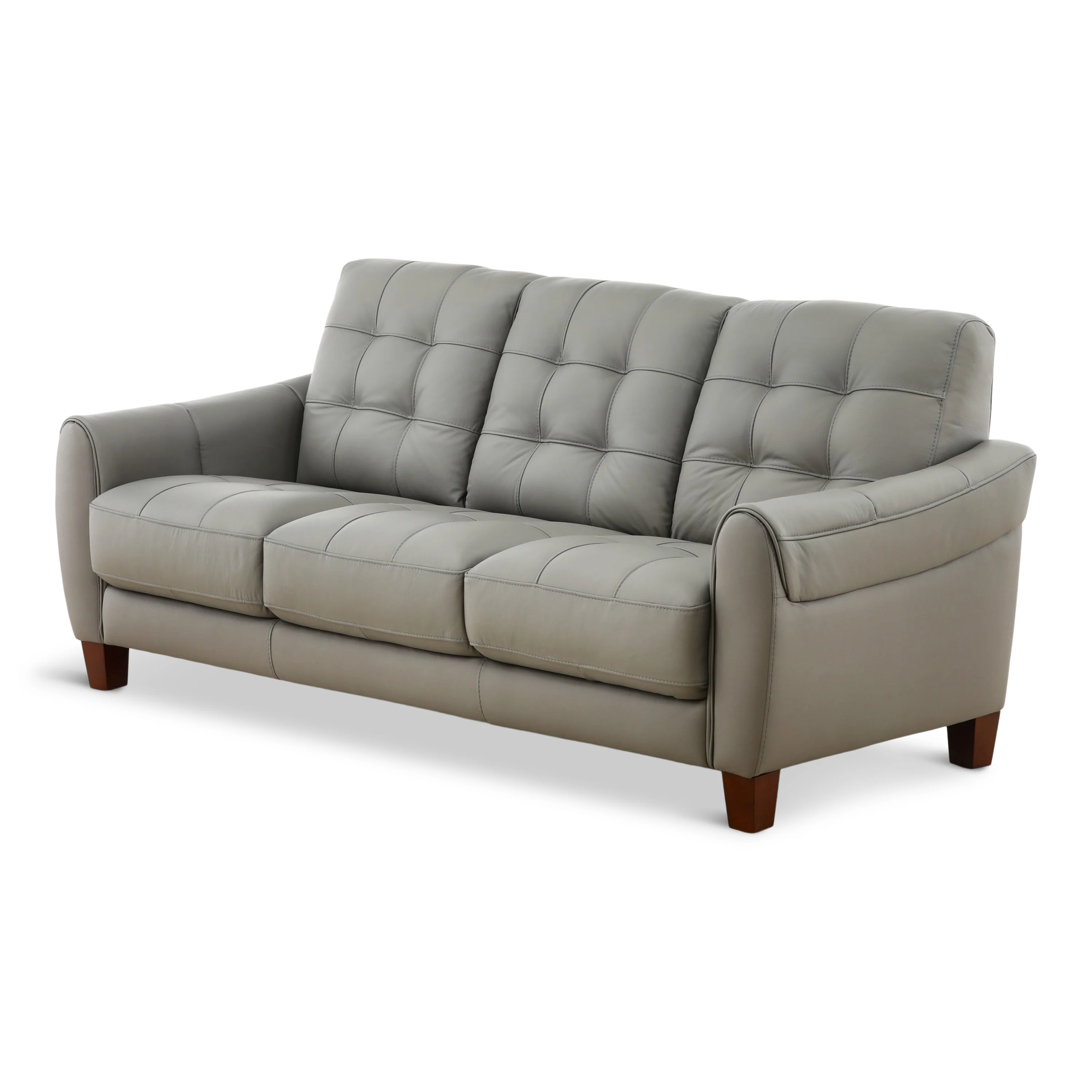 Fitzgerald Leather Sofa - Levin Furniture And Mattress